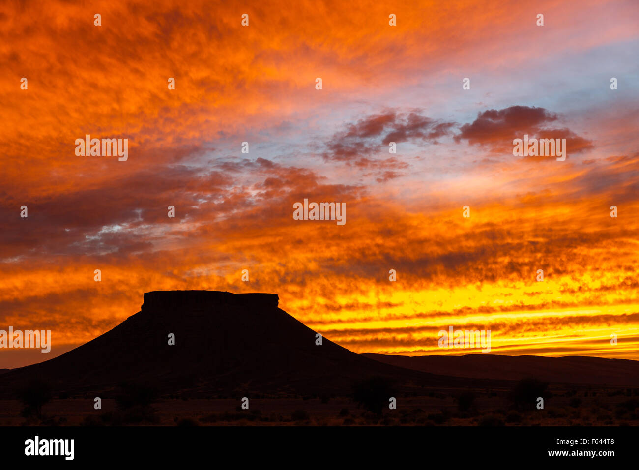 Red sunset in desert hi-res stock photography and images - Alamy
