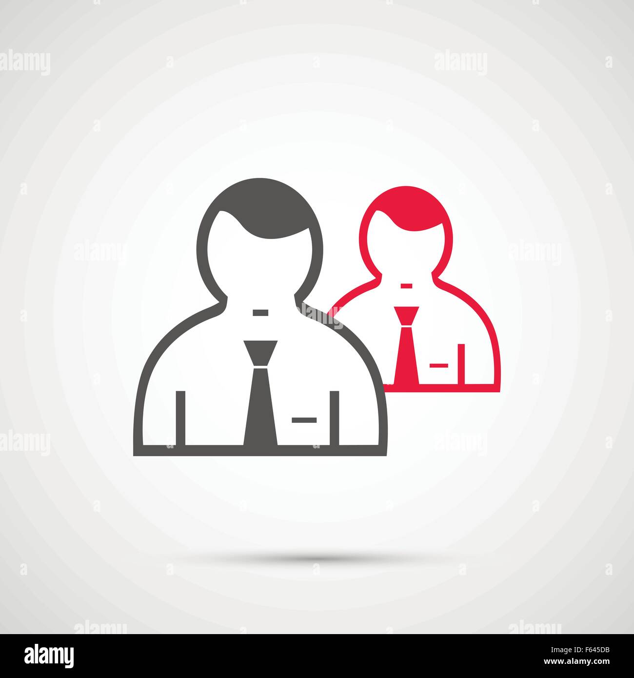 People vector design. 2 man icon Stock Vector Image & Art - Alamy