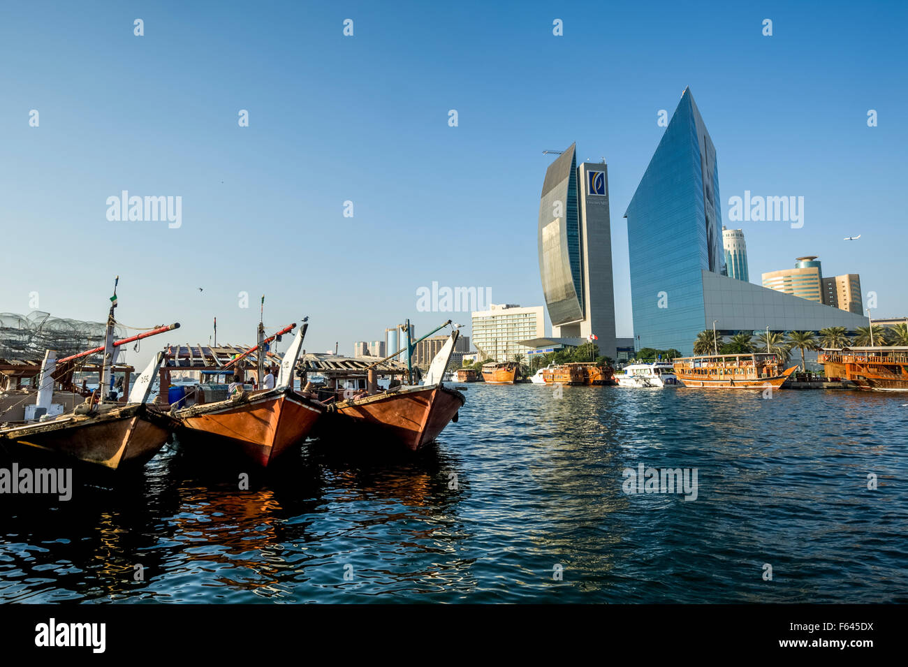 Dubai Creek waterway Stock Photo - Alamy