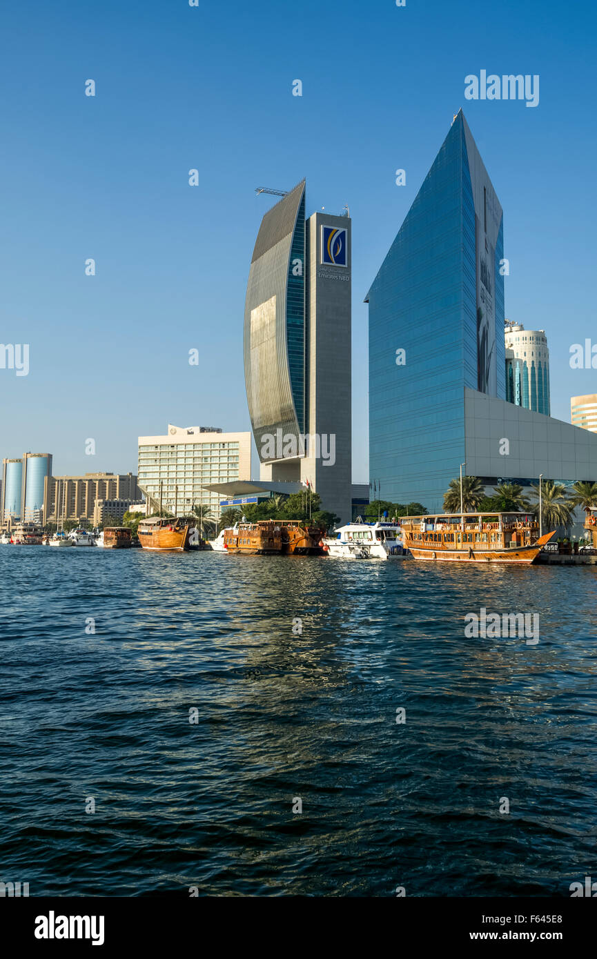 Dubai Creek waterway Stock Photo - Alamy