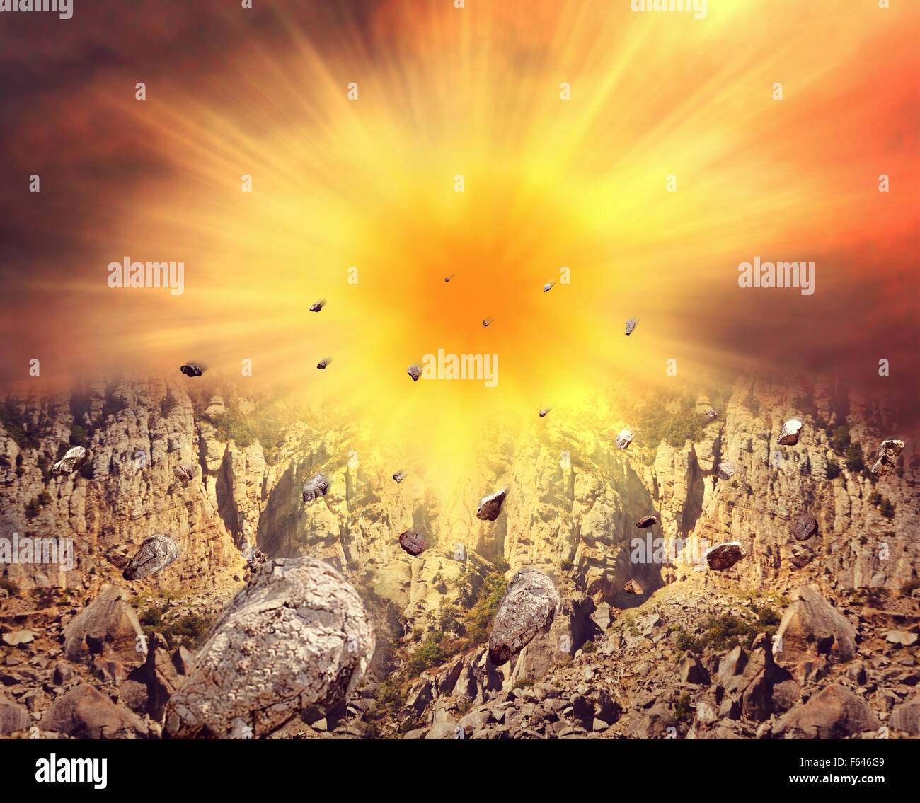 Big explosion hi-res stock photography and images - Alamy