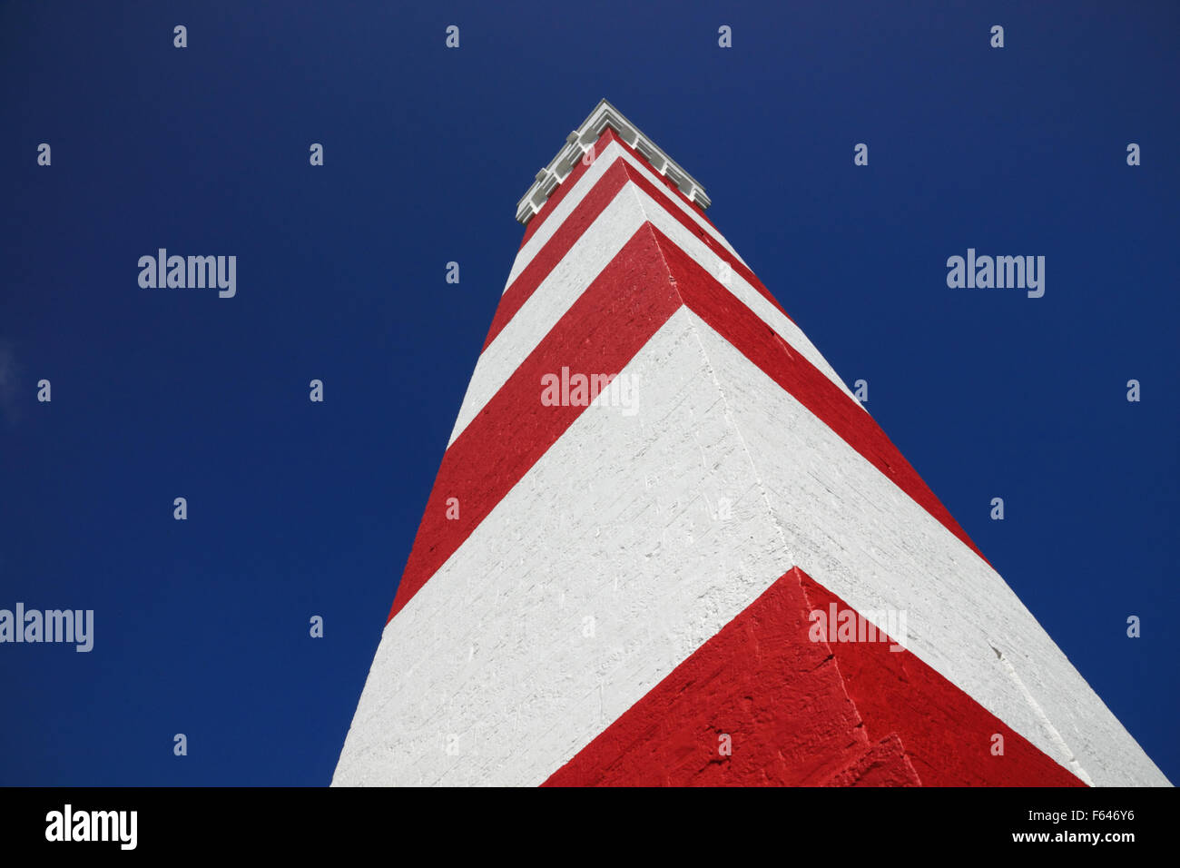 Daymark, The Gribbin, Fowey, Cornwall Stock Photo - Alamy