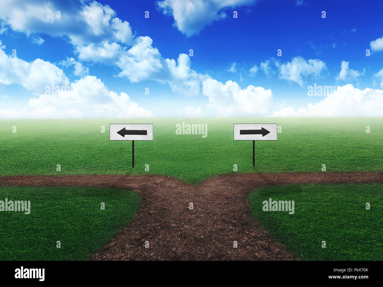 Two ways hi-res stock photography and images - Alamy