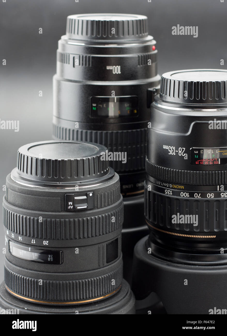 Camera with three lenses hi-res stock photography and images - Alamy