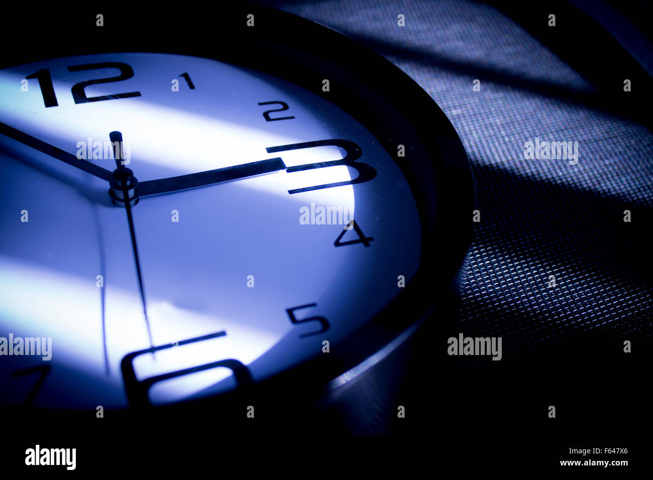 Very precise and crisp picture of a clock Stock Photo - Alamy