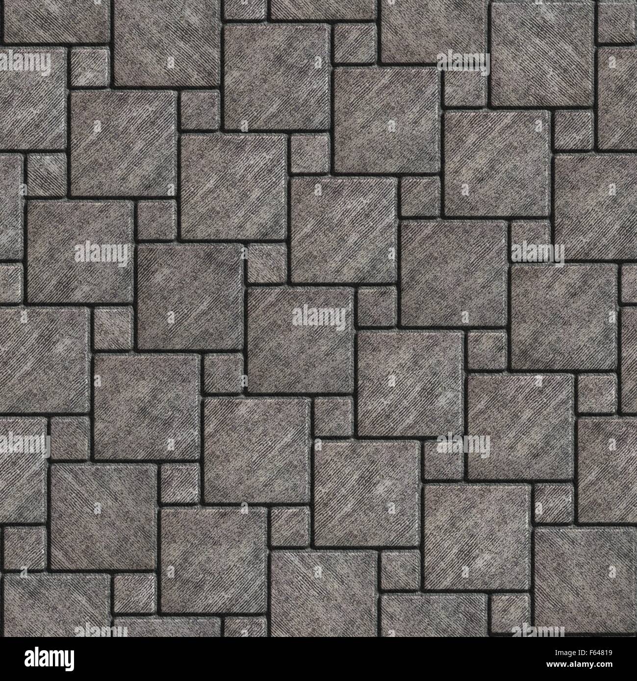 Gray with Scuffed Pavement Square Shape.Seamless Tileable Texture Stock ...