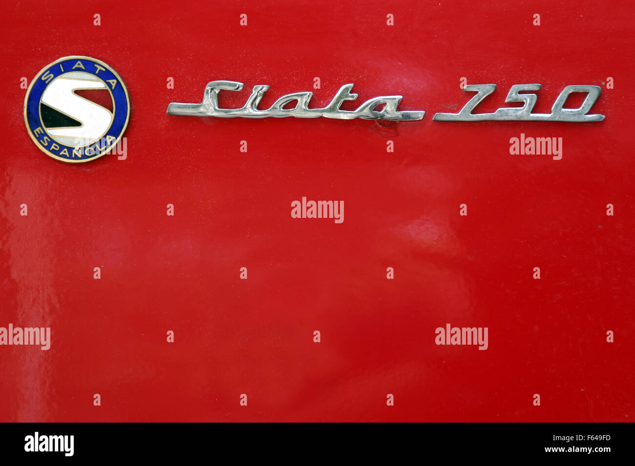 Siata 750 Turisa. Logotype Stock Photo - Alamy