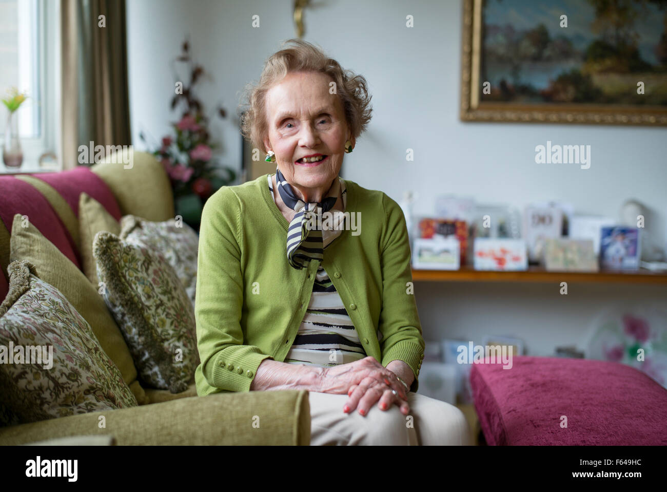 Actress Ysanne Churchman, who played Grace Archer in the BBC Radio ...