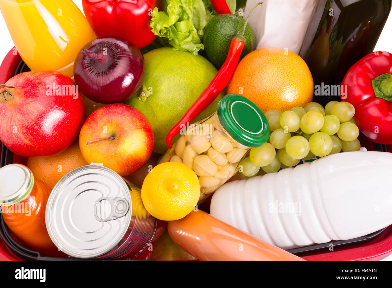 Various fruits and vegetables. Food set. Close-up photo Stock Photo - Alamy