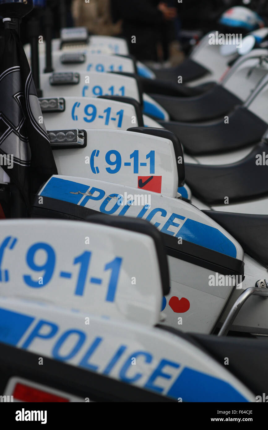 Canadian motorcycle police hi-res stock photography and images - Alamy