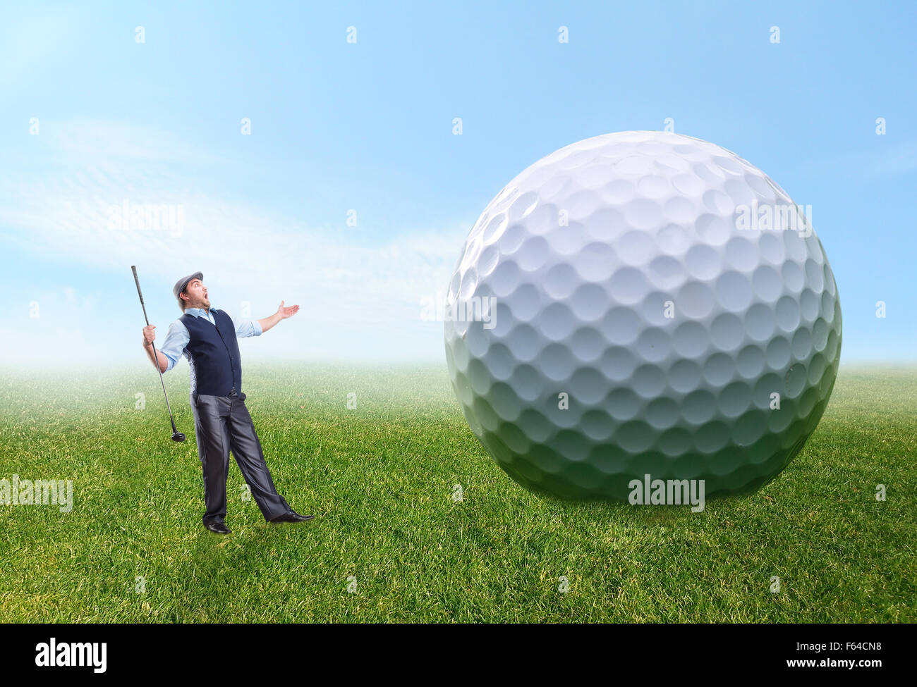 Big golfer hi-res stock photography and images - Alamy