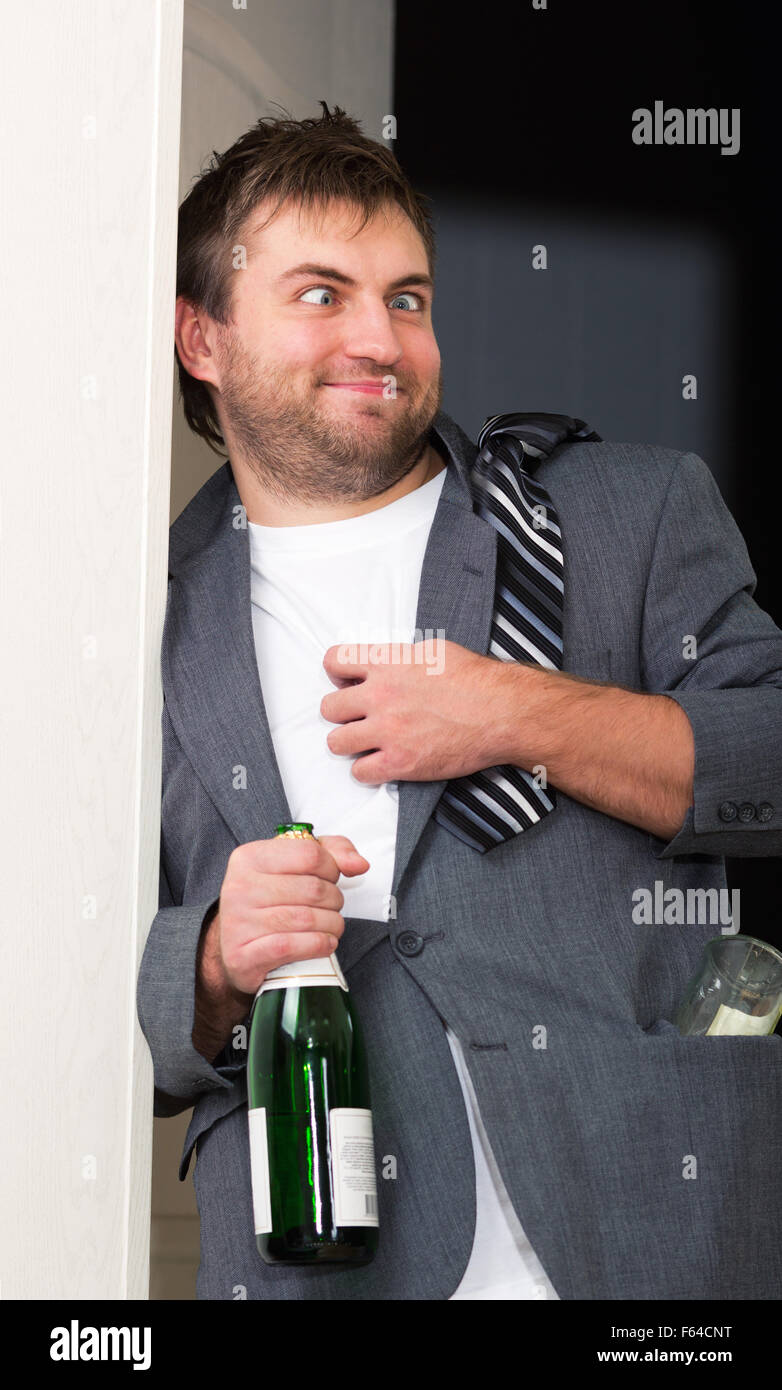 Drunk guy hi-res stock photography and images - Alamy