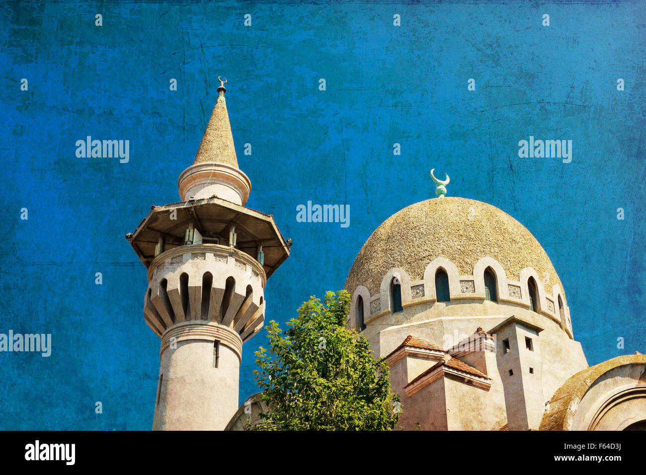 Blue mosque aerial hi-res stock photography and images - Alamy