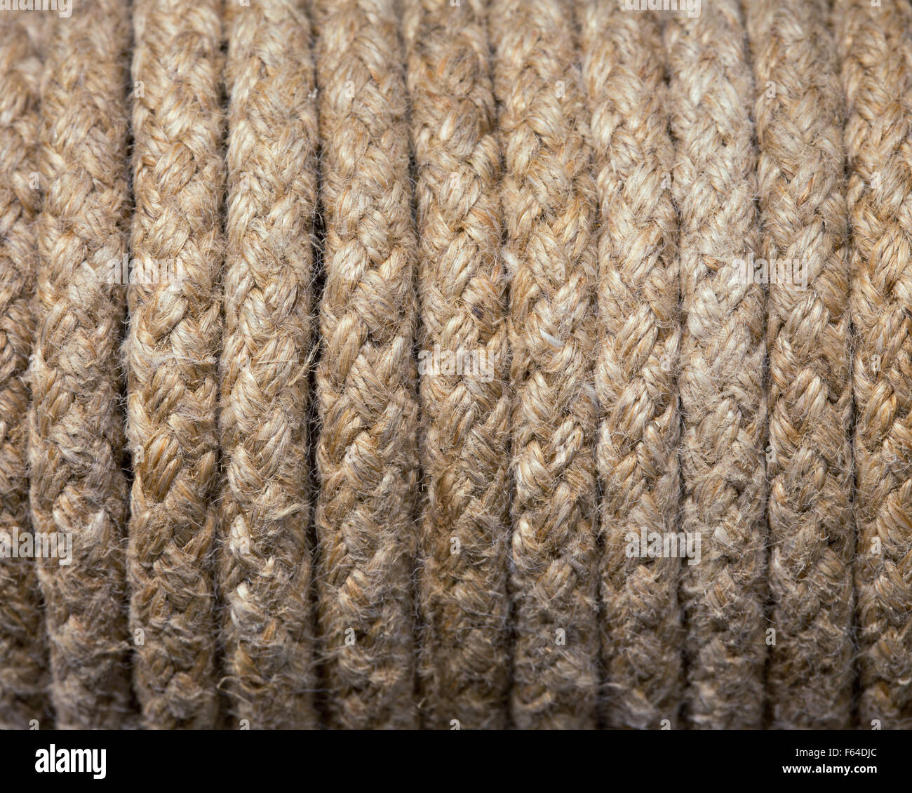 Macro view of twisted rope Stock Photo - Alamy