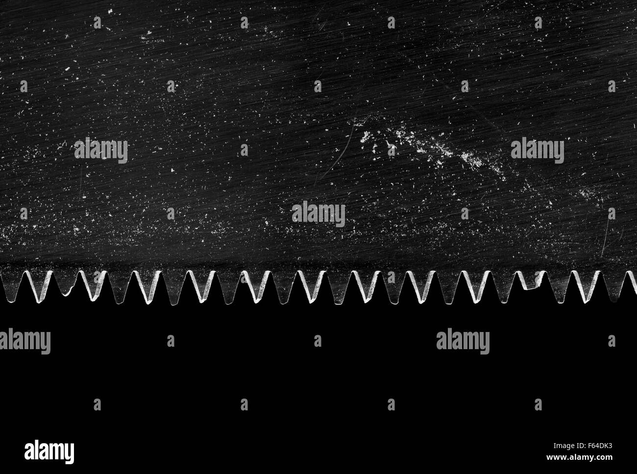 Closeup of dirty saw blade isolated on black Stock Photo - Alamy