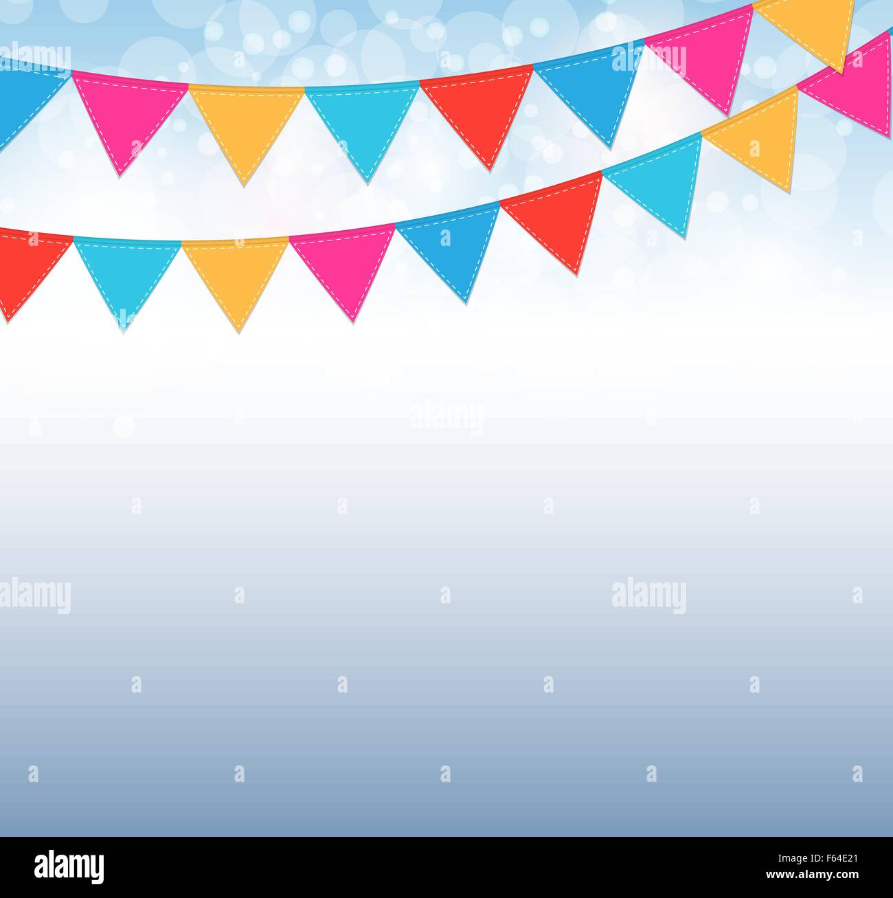 Party Background with Flags Vector Illustration Stock Vector Image ...