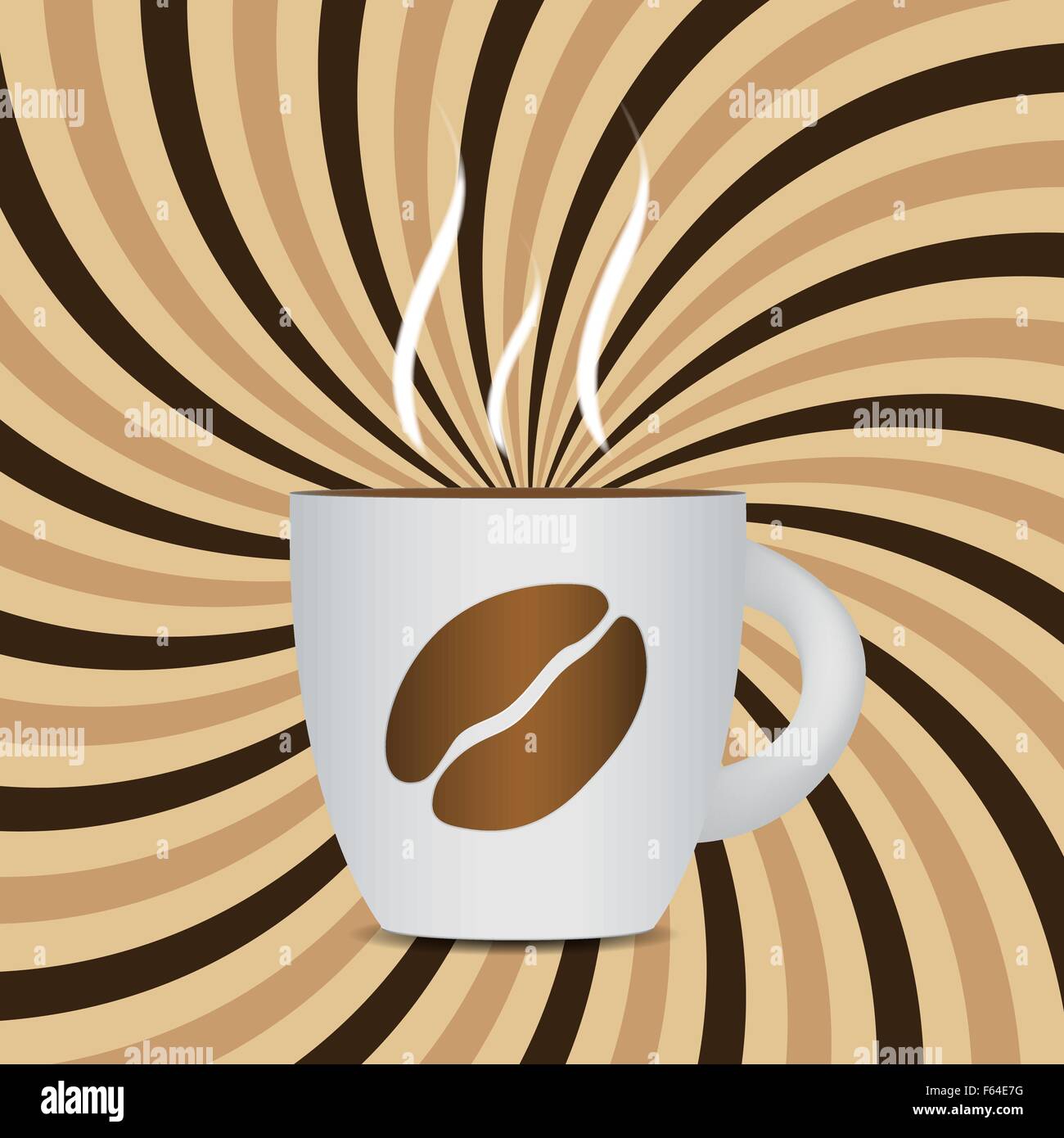 Coffee Template Background Vector Illustration Stock Vector Image & Art ...