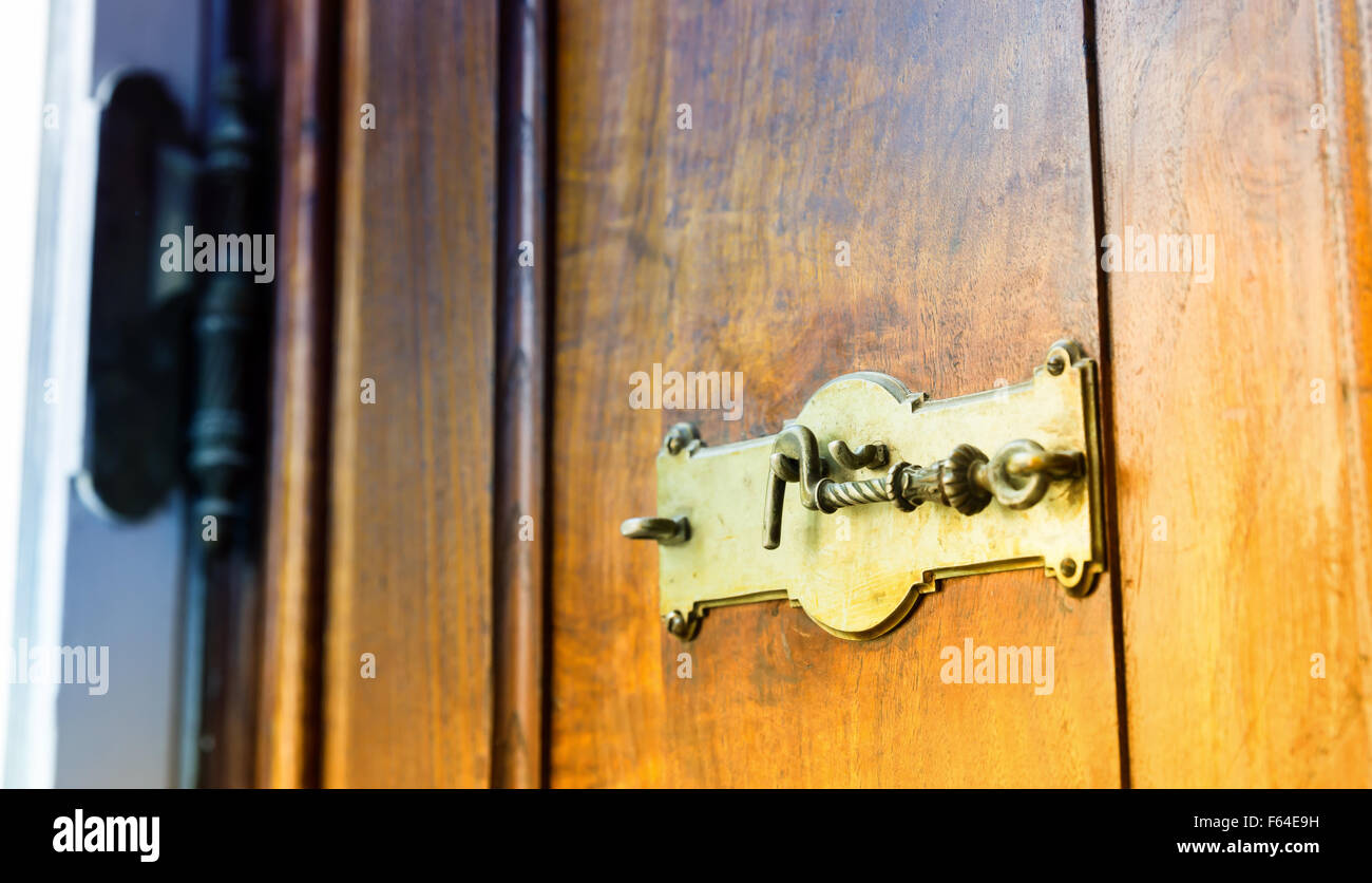 Cupboard lock mechanism hi-res stock photography and images - Alamy
