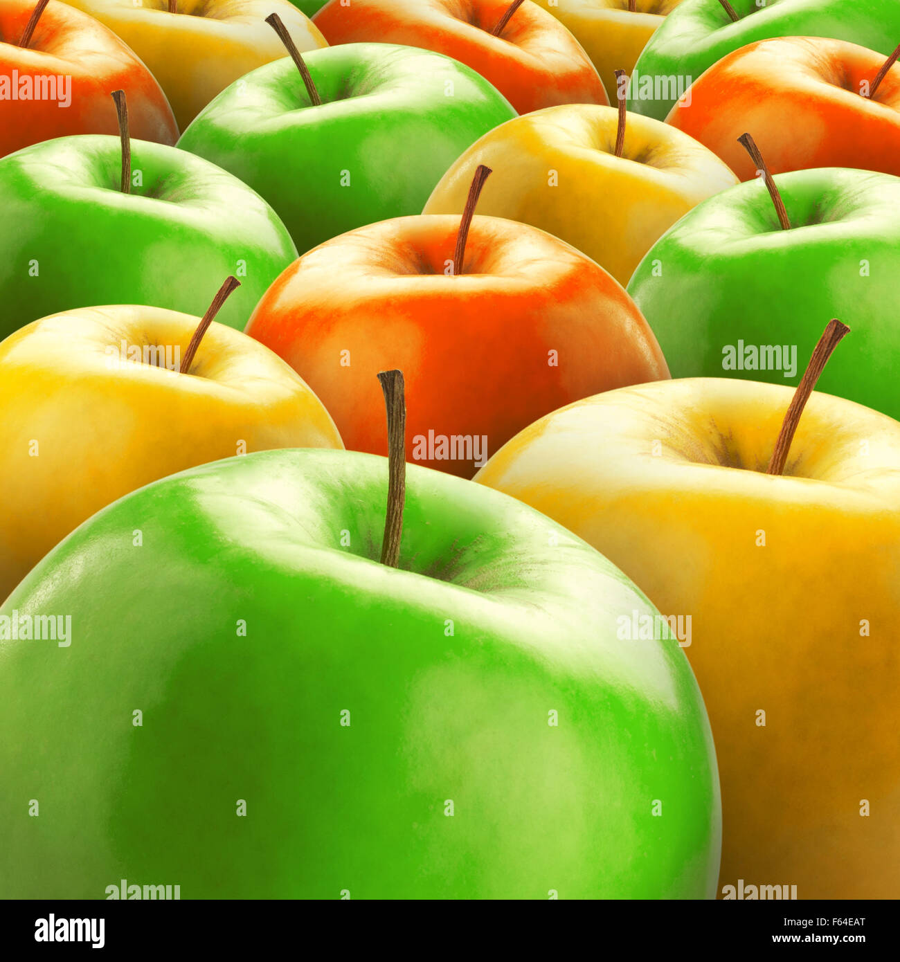 Lots of ripe colorful apples Stock Photo - Alamy