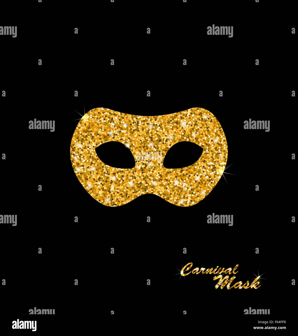 Venetian mask carnevale carnival Stock Vector Images - Alamy
