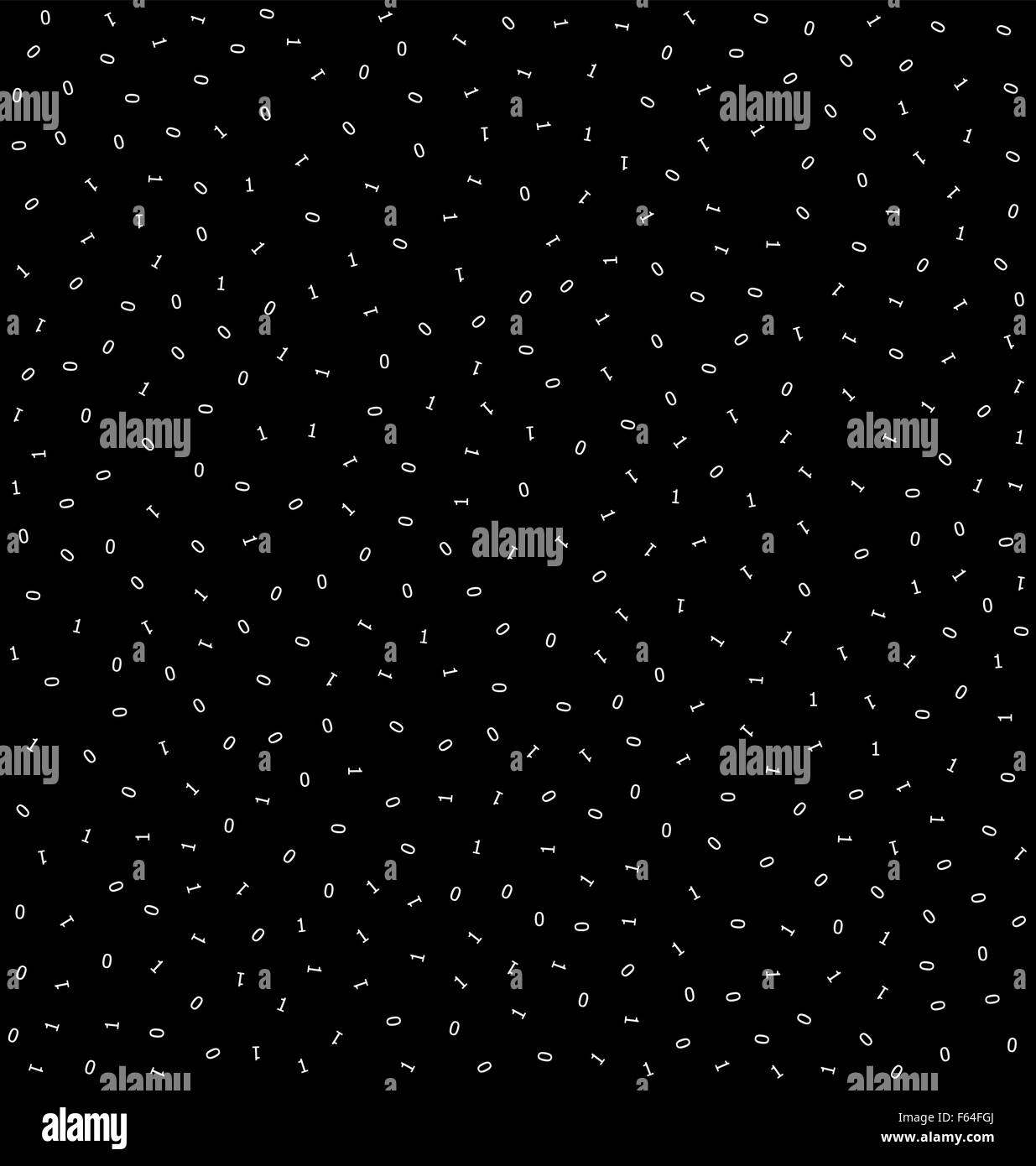 Seamless digit binary pattern hacker black hole Stock Vector Image ...