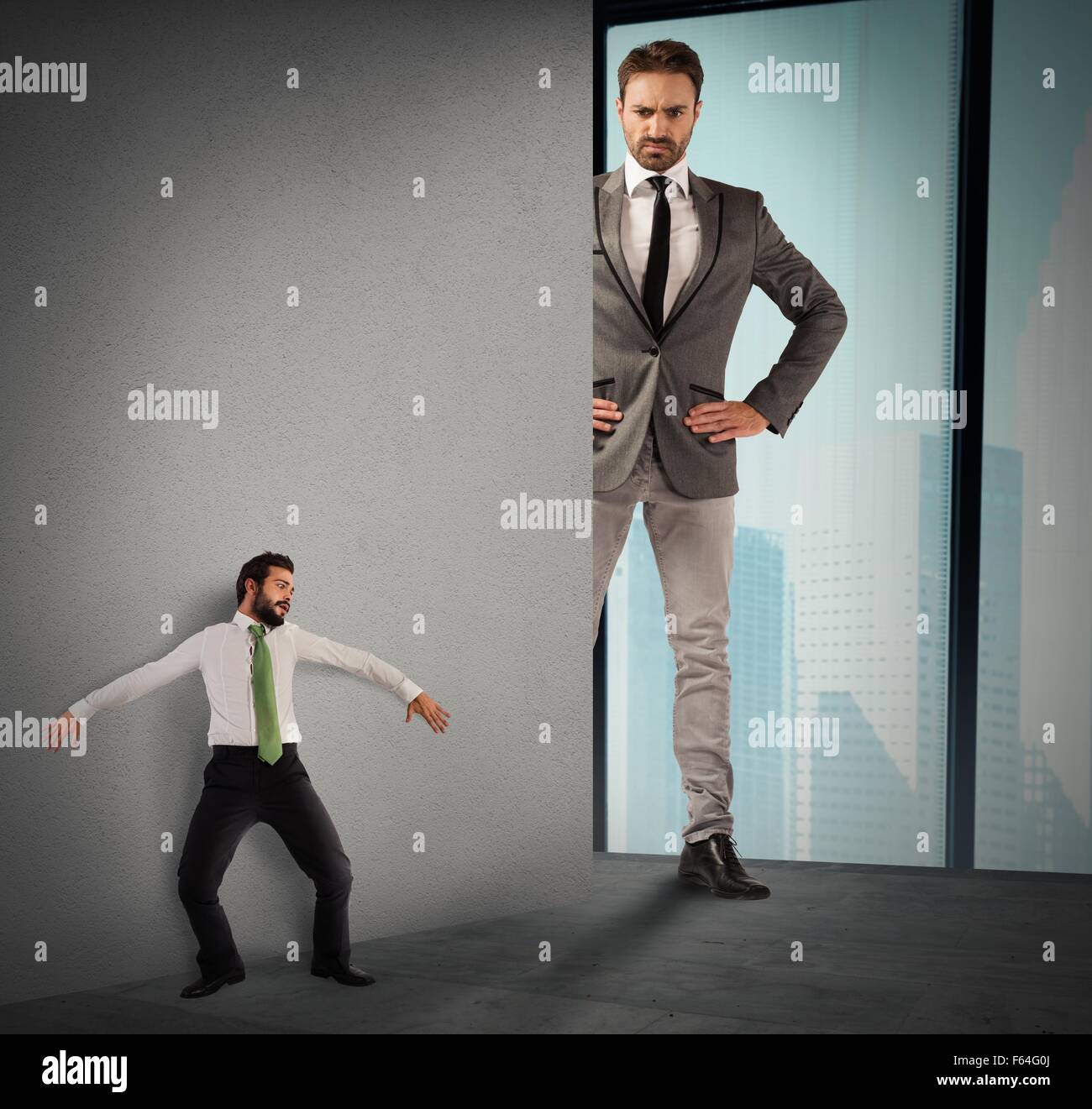 Hiding from your boss hi-res stock photography and images - Alamy