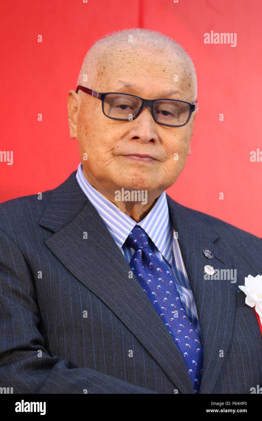 Yoshiro Mori, NOVEMBER 10, 2015 : Presentation of the Nippon Foundation ...
