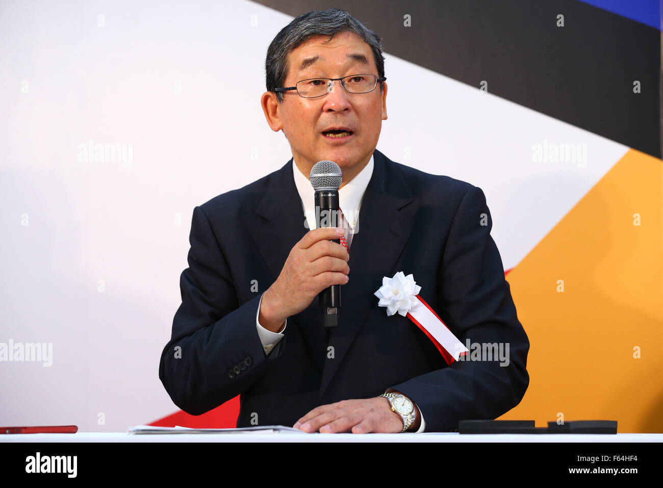Yasushi Yamawaki, NOVEMBER 10, 2015 : Presentation of the Nippon ...