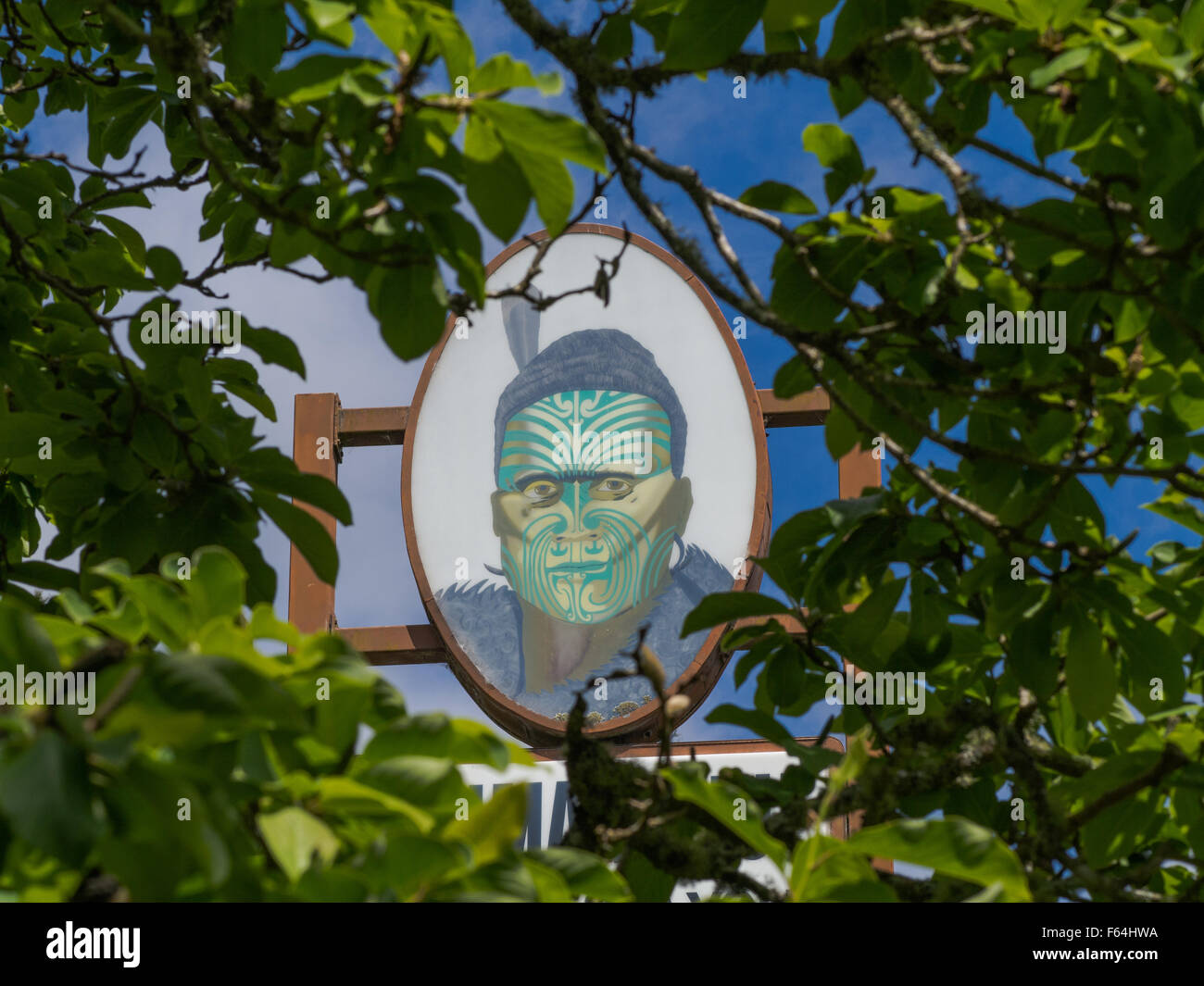 Memory and Mana. King Tawhiao Welcome Sign, Taumarunui, King Country ...