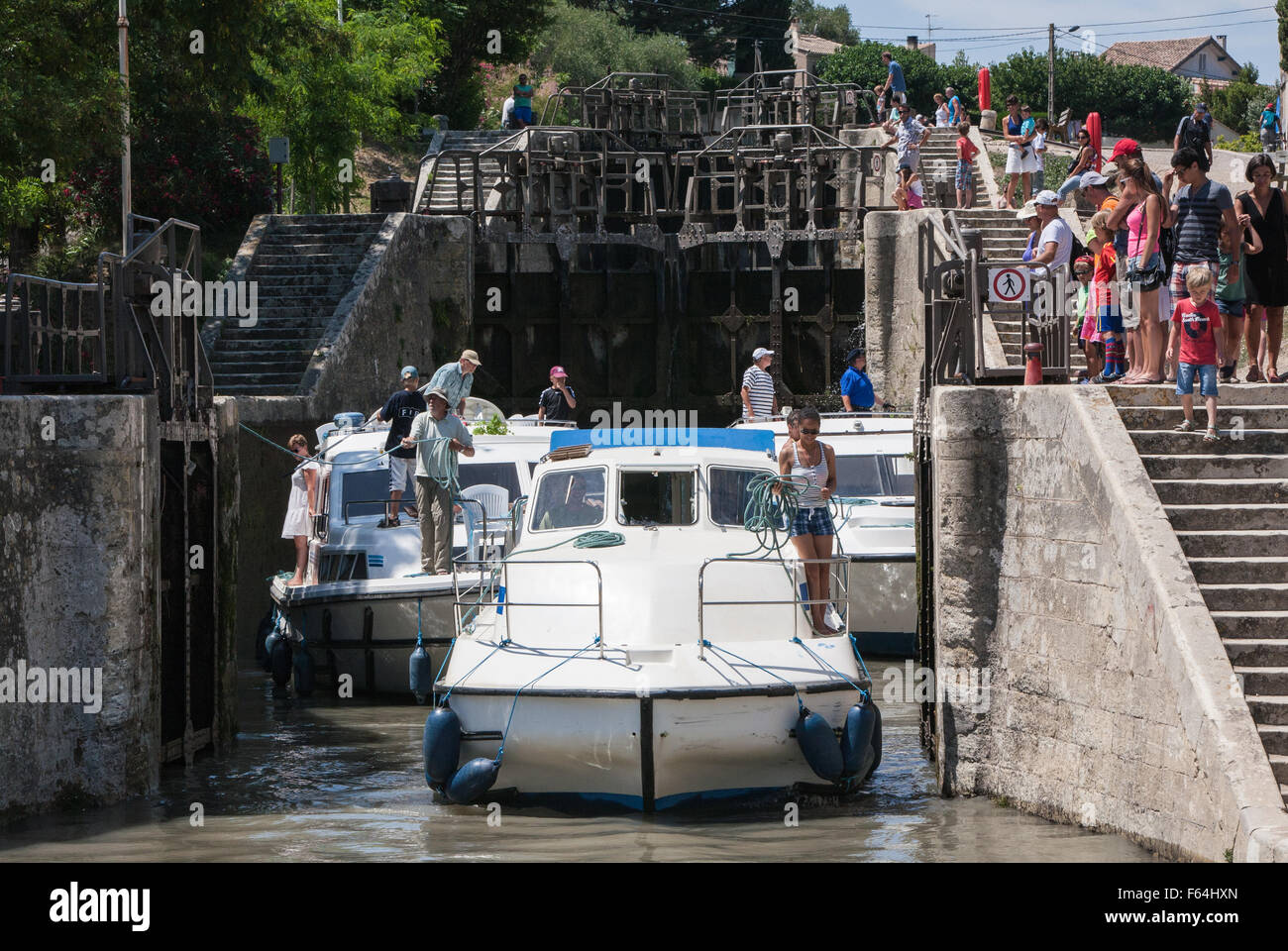 Map of the canal du midi hi-res stock photography and images - Alamy