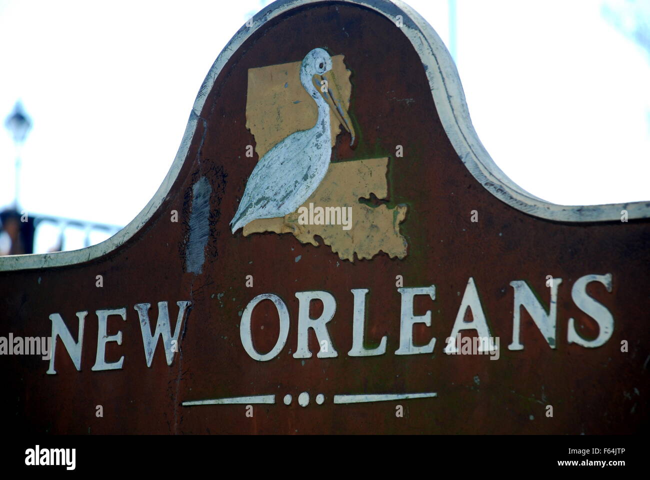 New Orleans Sign Stock Photo - Alamy