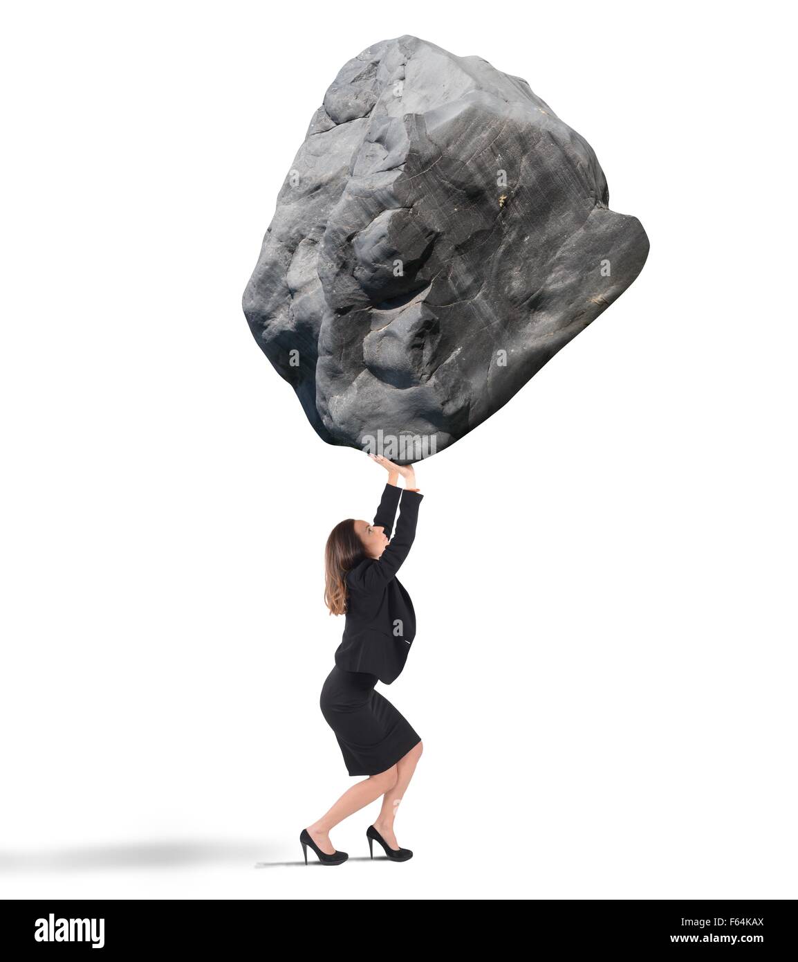 Stressed support Cut Out Stock Images & Pictures - Alamy