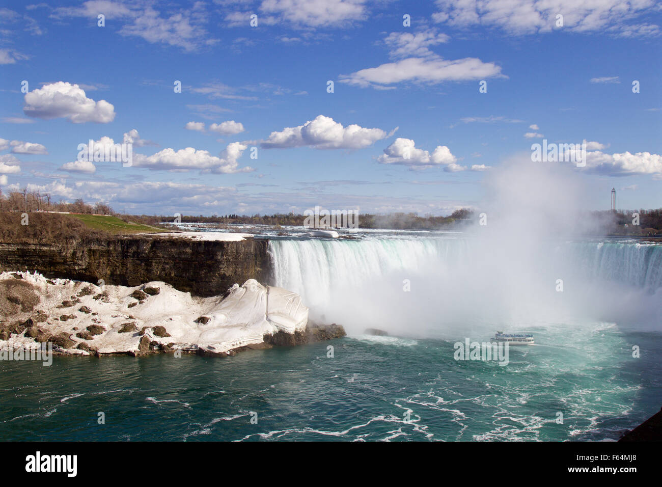 Beautiful Niagara falls in May Stock Photo - Alamy