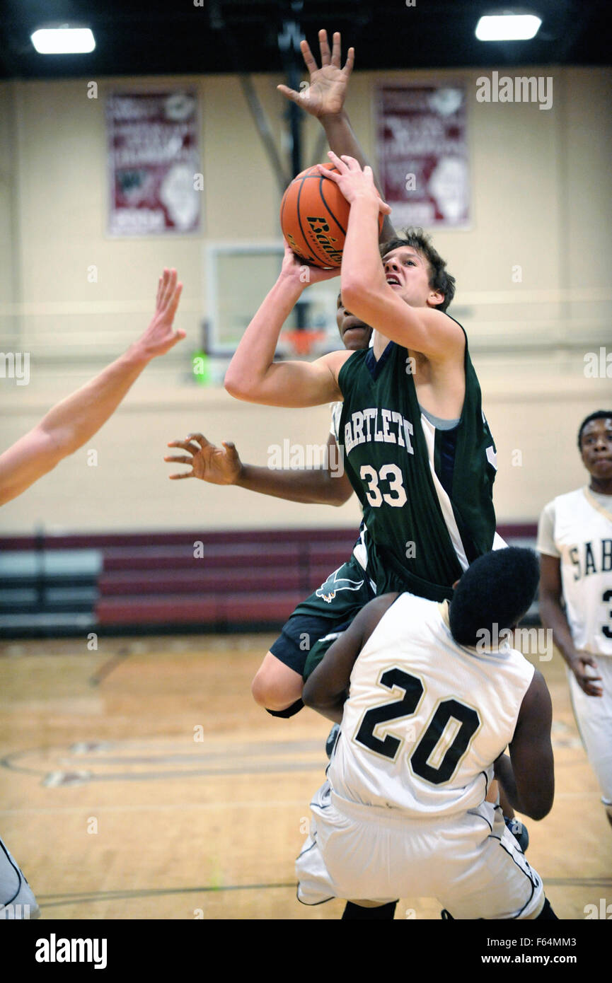Player absorbs contact from an opponent as he finishes off an assault ...
