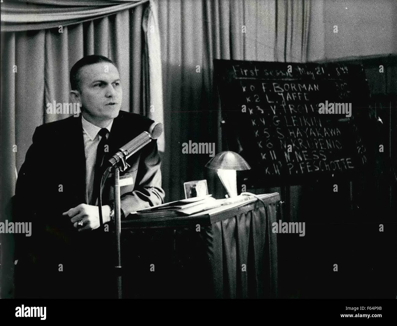 1969 - Frank Borman in Praque: American Astronaut Frank Borman ...