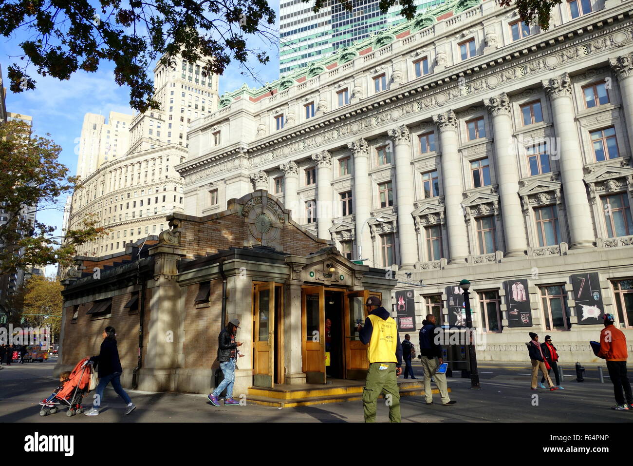 Bowling Green subway station NYC New York Stock Photo - Alamy