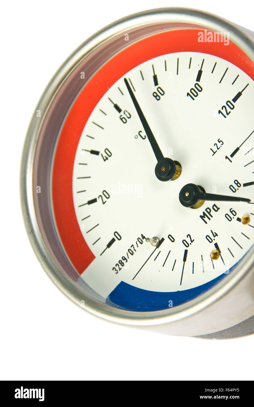 Pressure temperature gauge hi-res stock photography and images - Alamy