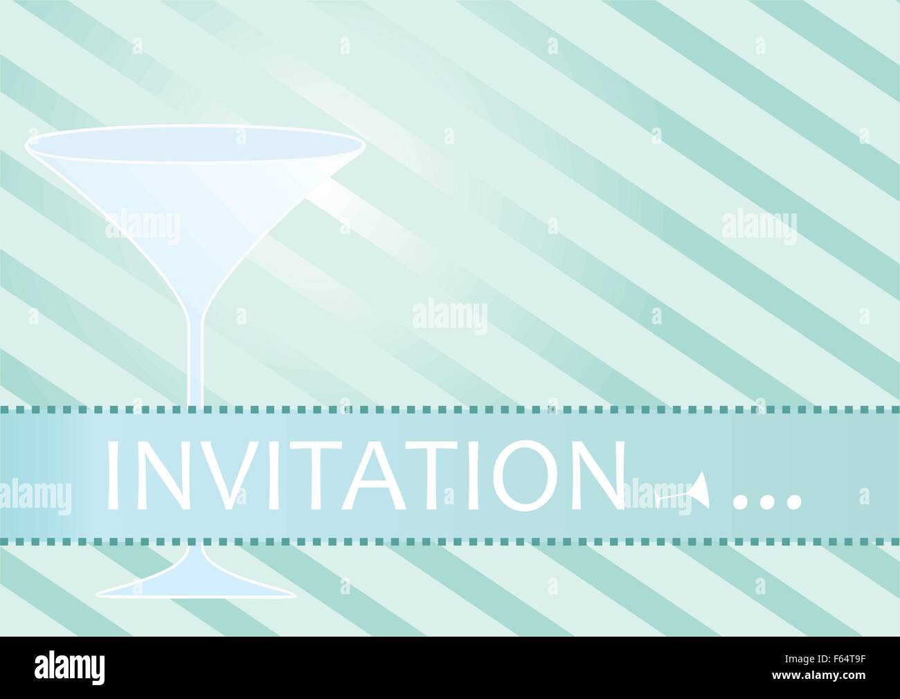 Invitation for cocktail party or fancy event Stock Vector Image & Art ...