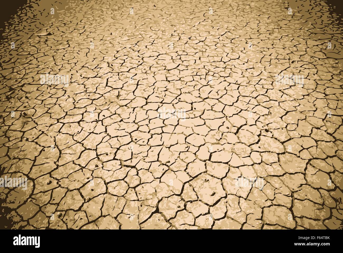 Realistic surface cracked background Stock Vector Images - Alamy