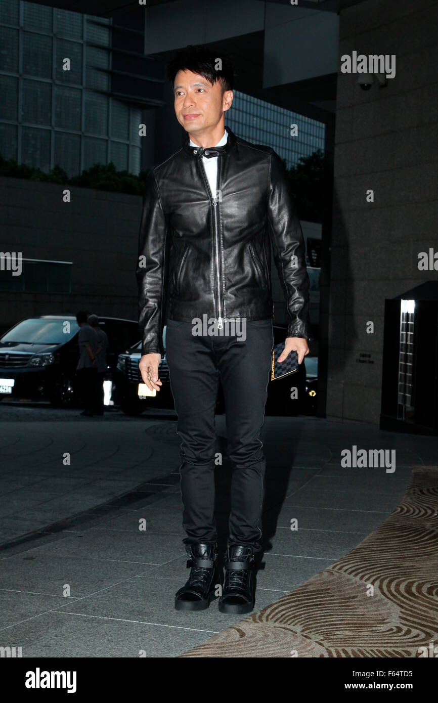Hongkong, China. 11th Nov, 2015. Leo Ku holds his wedding ceremony in ...