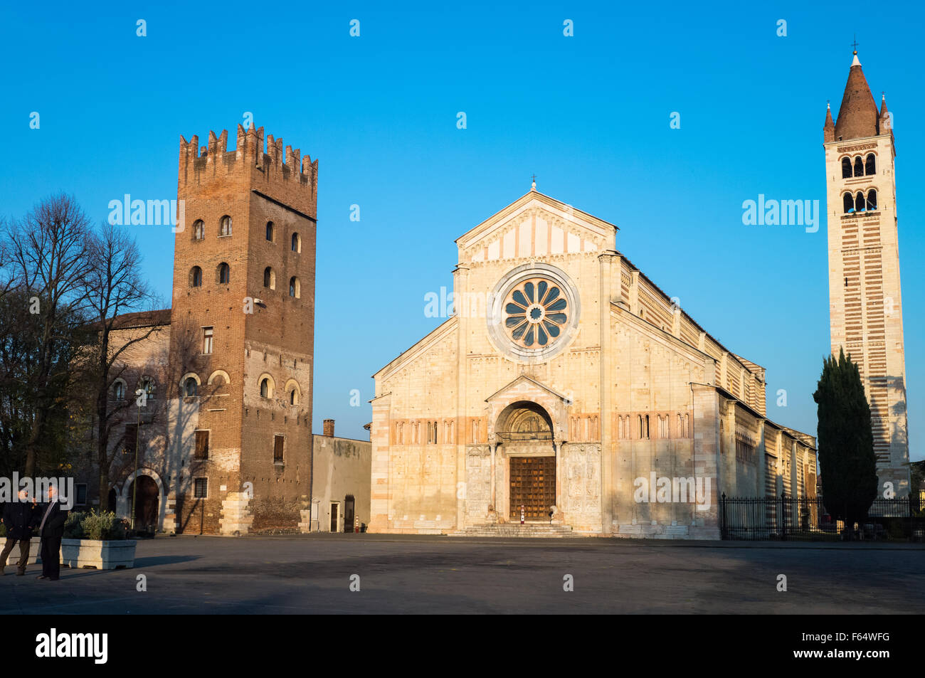 The st zeno basilica hi-res stock photography and images - Alamy