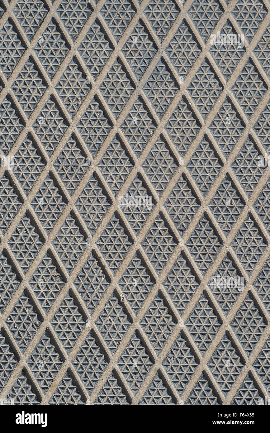 Concrete texture with diamonds pattern Stock Photo - Alamy
