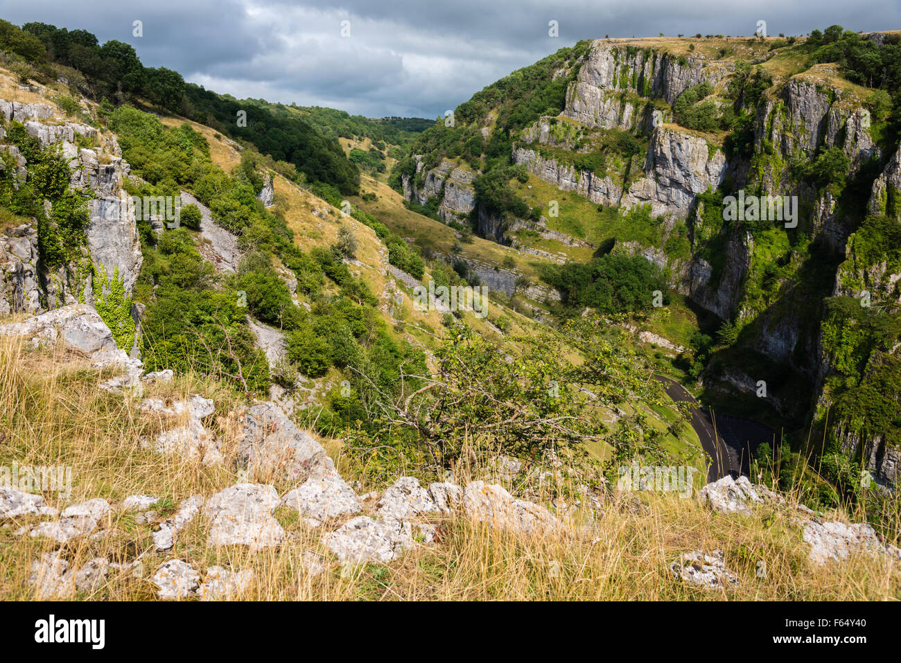 Climbing cheddar gorge hi-res stock photography and images - Alamy