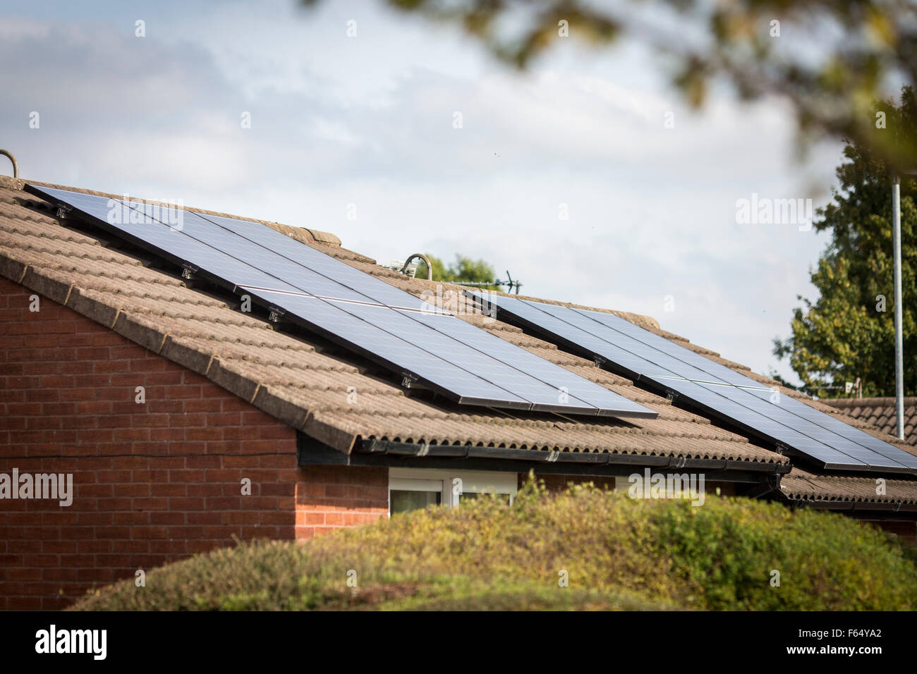 Solar on roof hi-res stock photography and images - Alamy
