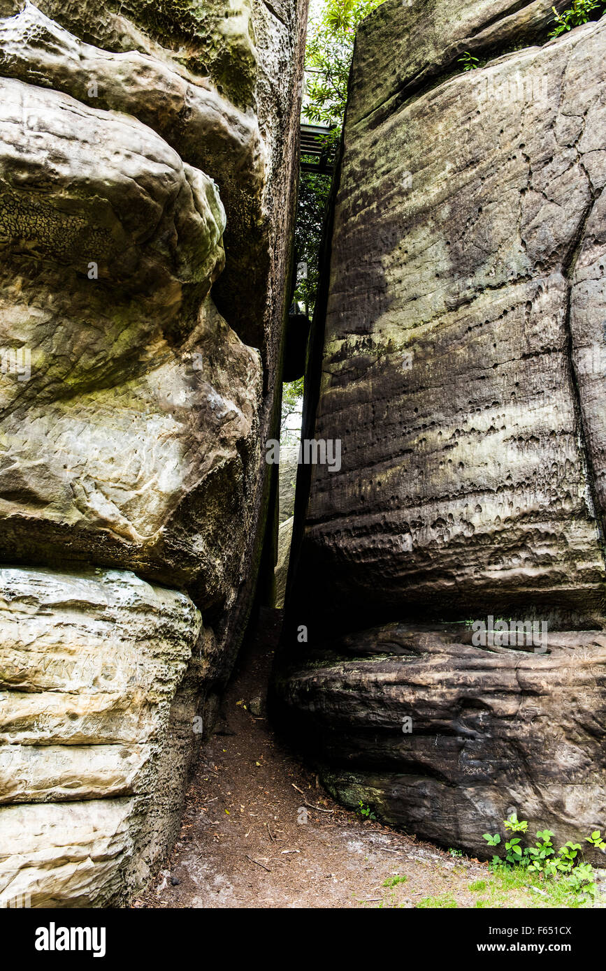 High Rocks in Tunbridge Wells Stock Photo - Alamy