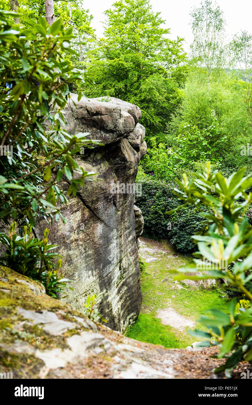 High Rocks in Tunbridge Wells Stock Photo - Alamy
