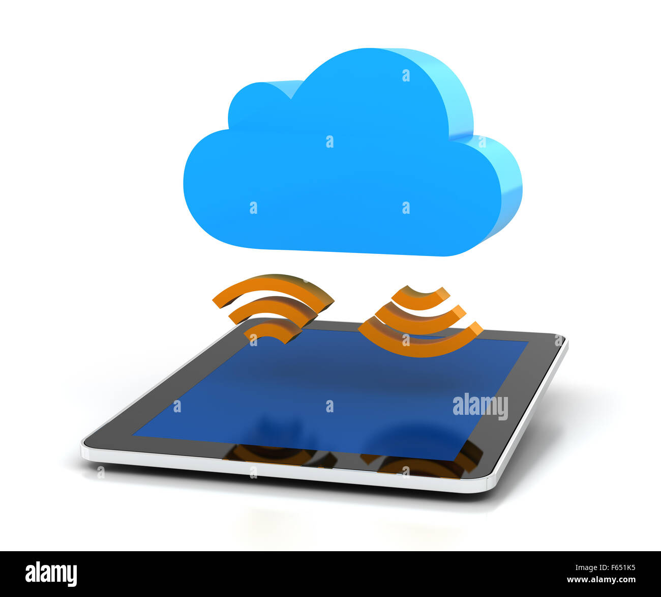 Digital cloud network security Cut Out Stock Images & Pictures - Alamy