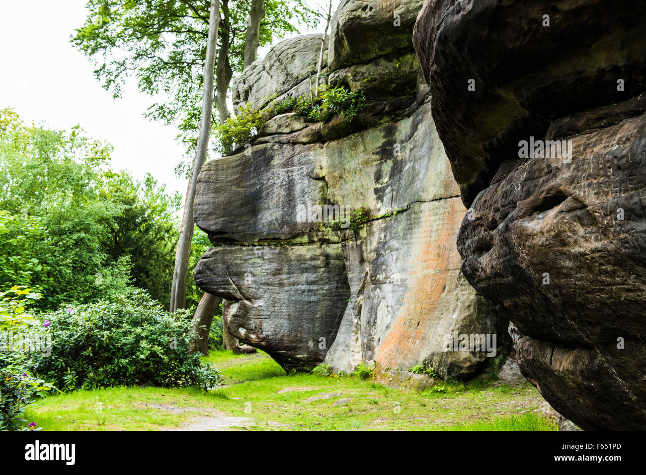 Tunbridge wells kent high rocks hi-res stock photography and images - Alamy