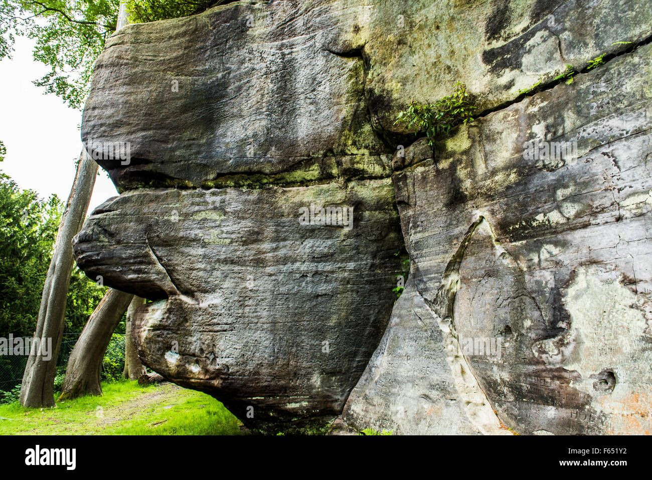 Tunbridge wells kent high rocks hi-res stock photography and images - Alamy