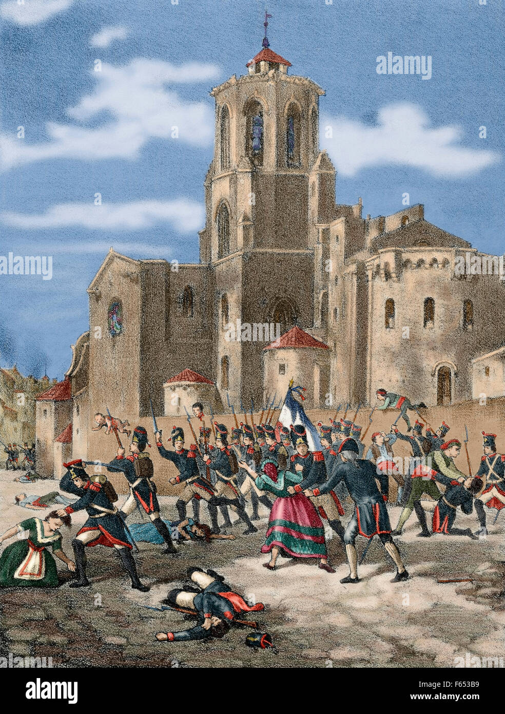 Peninsular War (1808-1814). Catalonia. Siege and Conquest of Tarragona ...